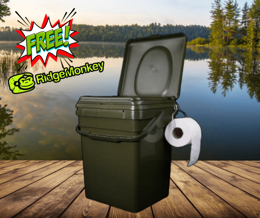 FREE COMPETITION RIDGE MONKEY TOILET FULL KIT - UK Carp Tech