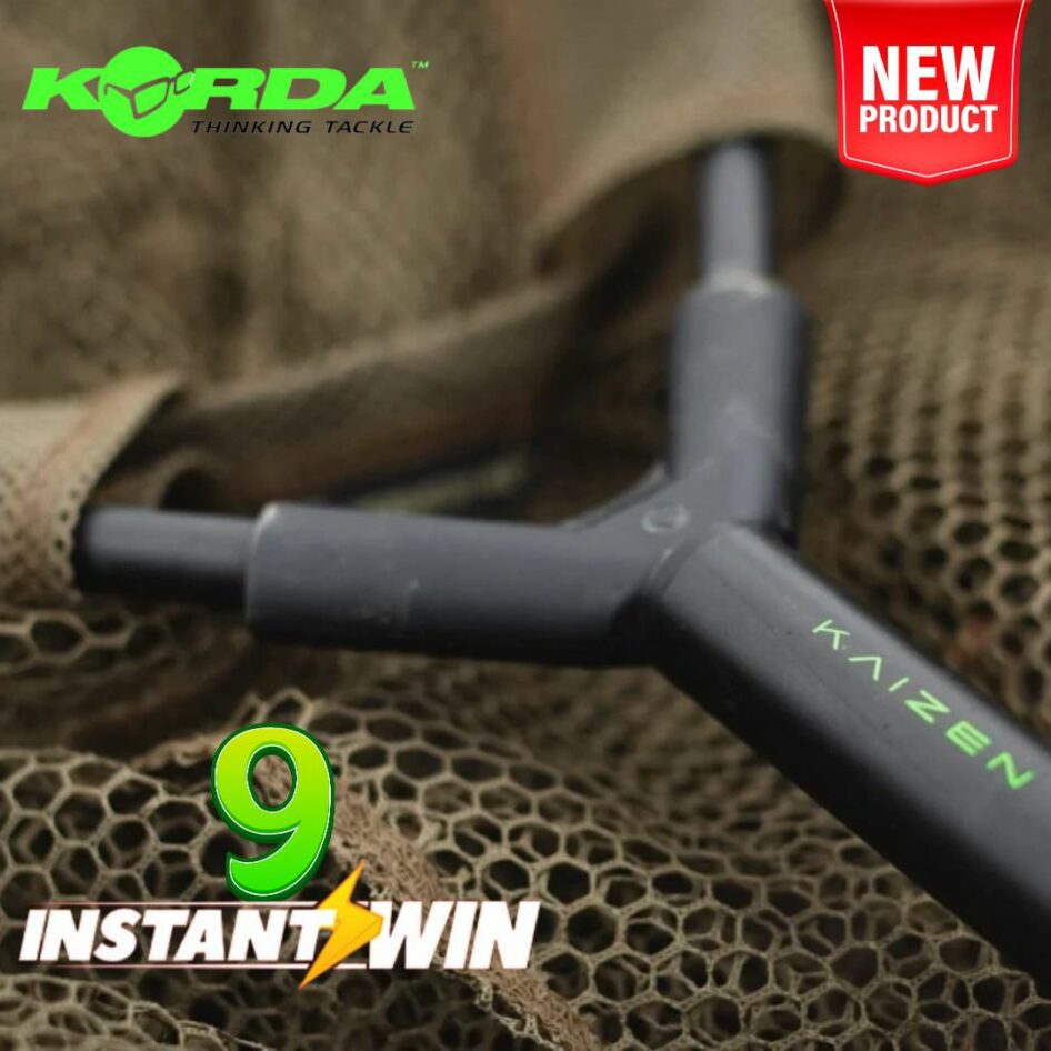 10 x KORDA - KAIZEN GREEN NET - 42INCH - UK Carp Tech