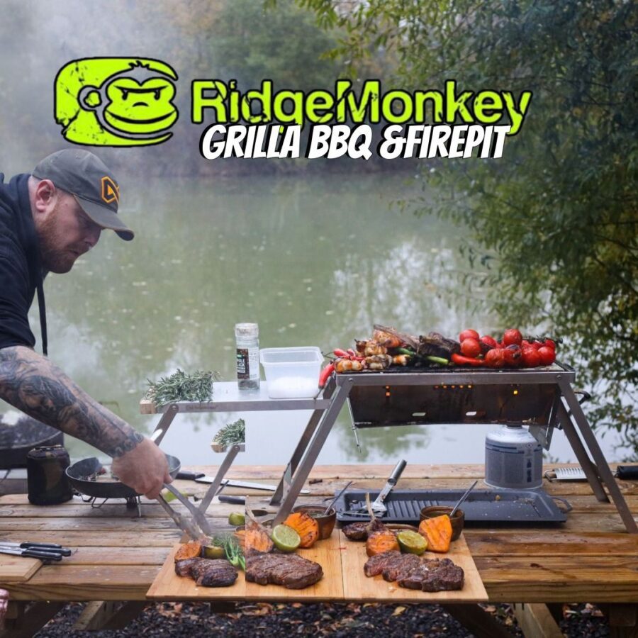 LOW ODDS RidgeMonkey Grilla BBQ Firepit Edition (AUTO DRAW) - UK Carp Tech