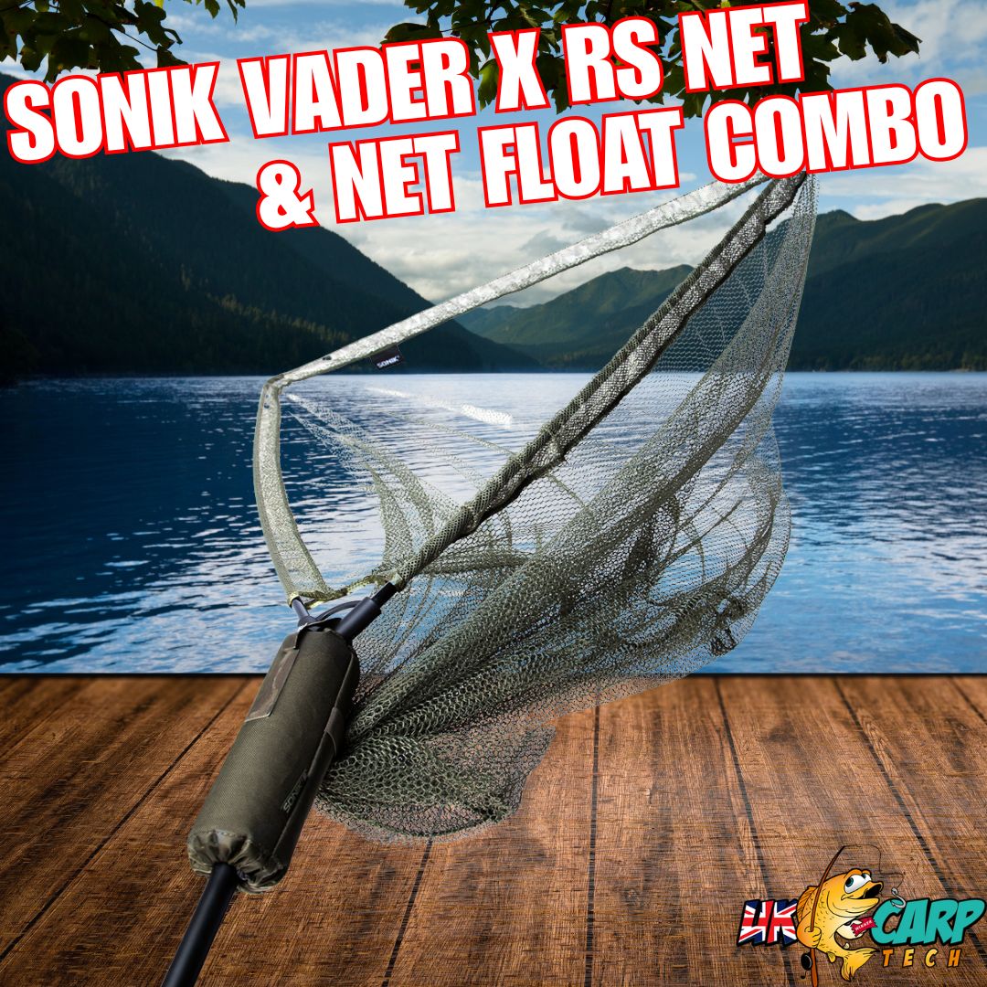 LOW ODDS Sonik Vader X RS Net & Net Float Combo (AUTO DRAW). - UK Carp Tech