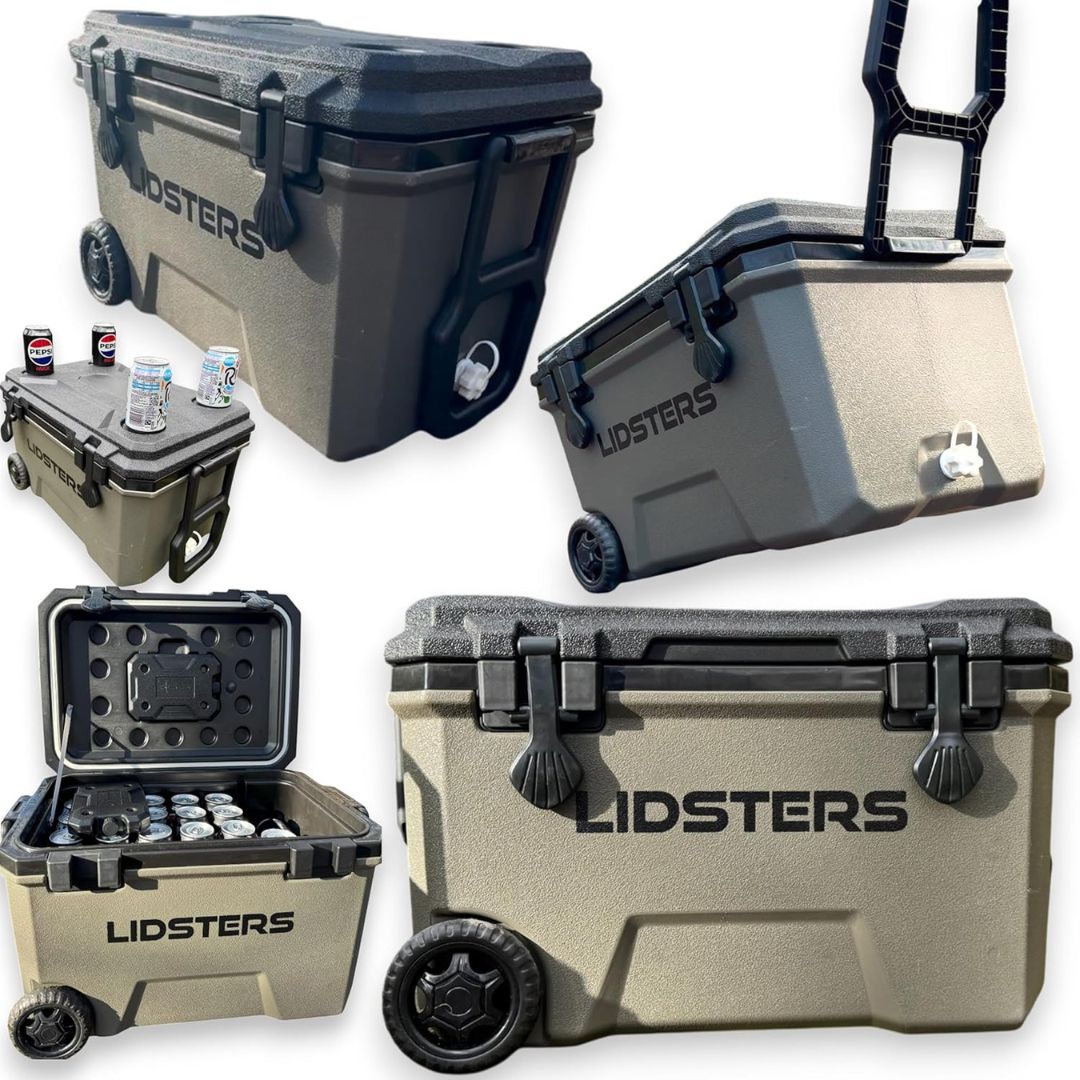 LOW ODDS LIDSTER DELUXE COOL BOX (AUTO DRAW) - UK Carp Tech