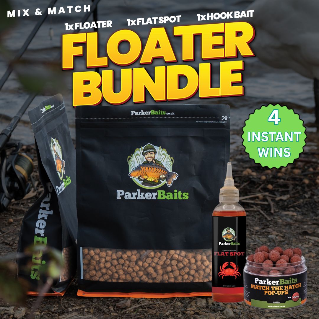 WIN A PARKER BAITS FLOATER BUNDLE (PLUS 4 INSTANT WINS) - UK Carp Tech