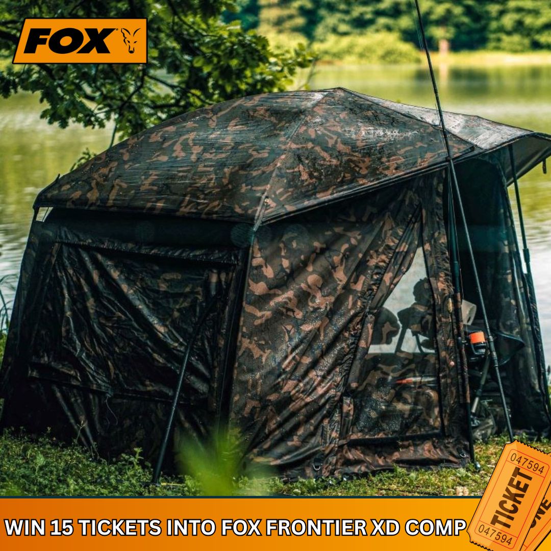 WIN 15 TICKETS INTO FOX FRONTIER XD WITH VAPOUR PEAK #3 - UK Carp Tech