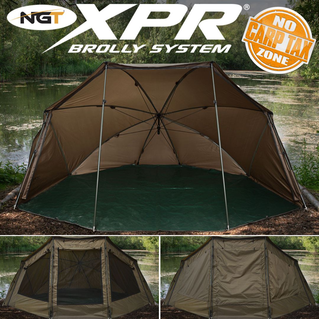 WIN A NGT XPR Shelter Brolly System - UK Carp Tech