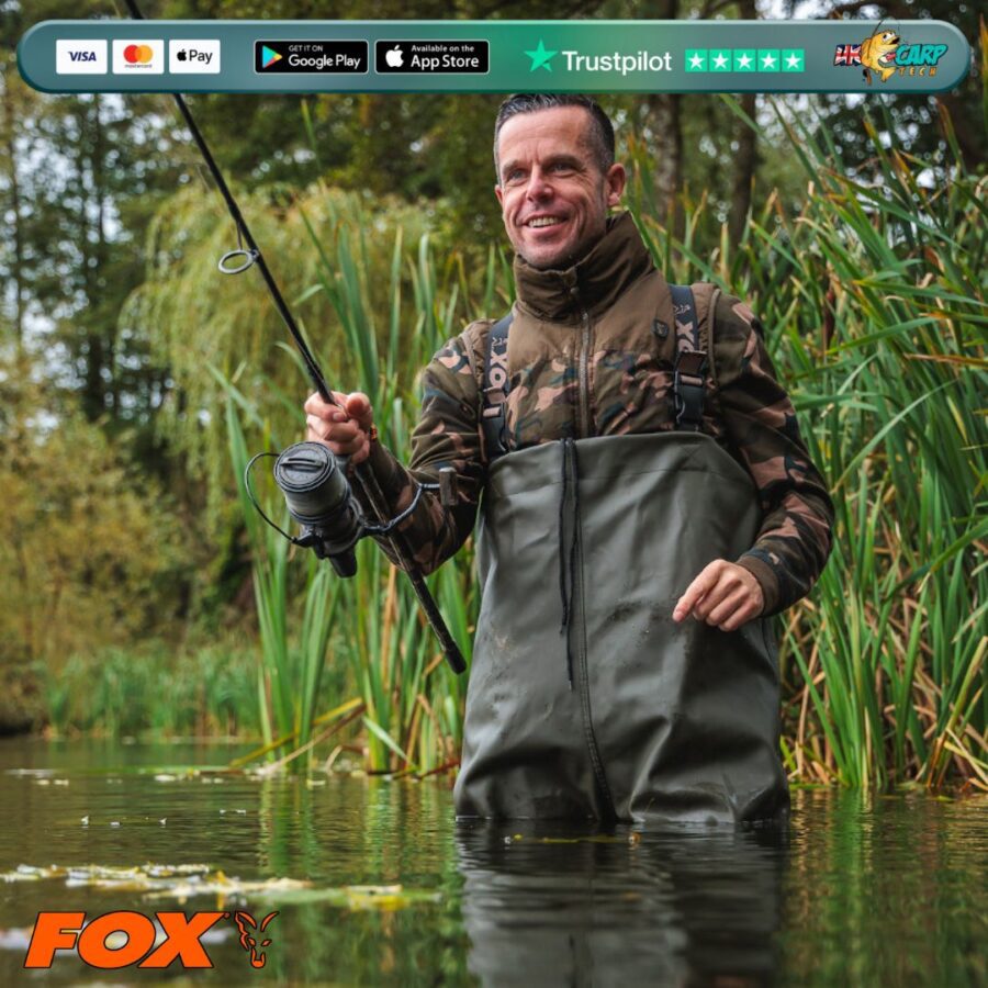 Fox Khaki HD XL Chest Waders - Khaki - UK Carp Tech