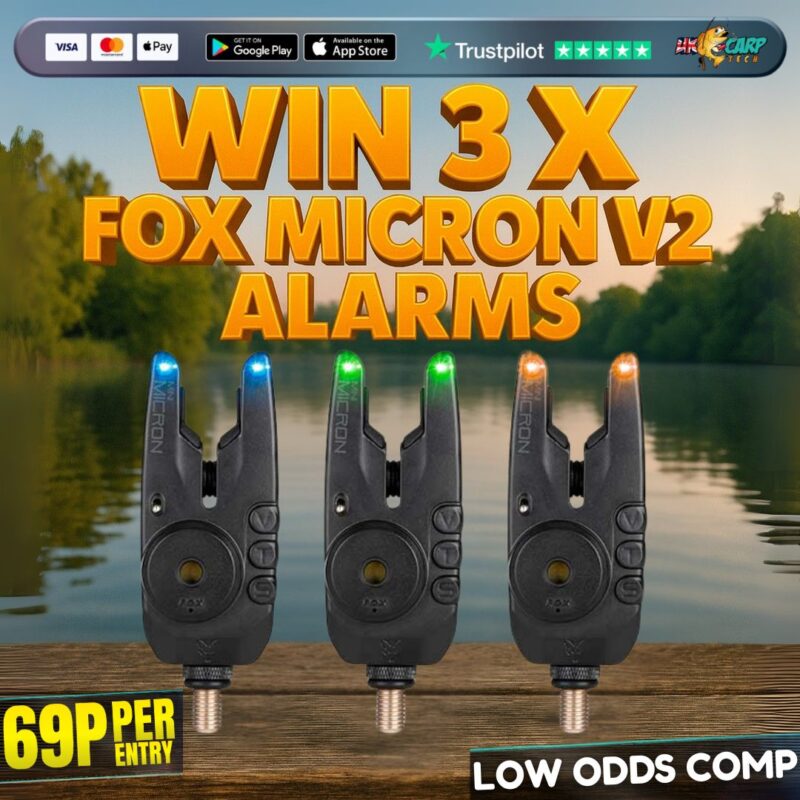3 x Fox Mini Micron V2's - UK Carp Tech