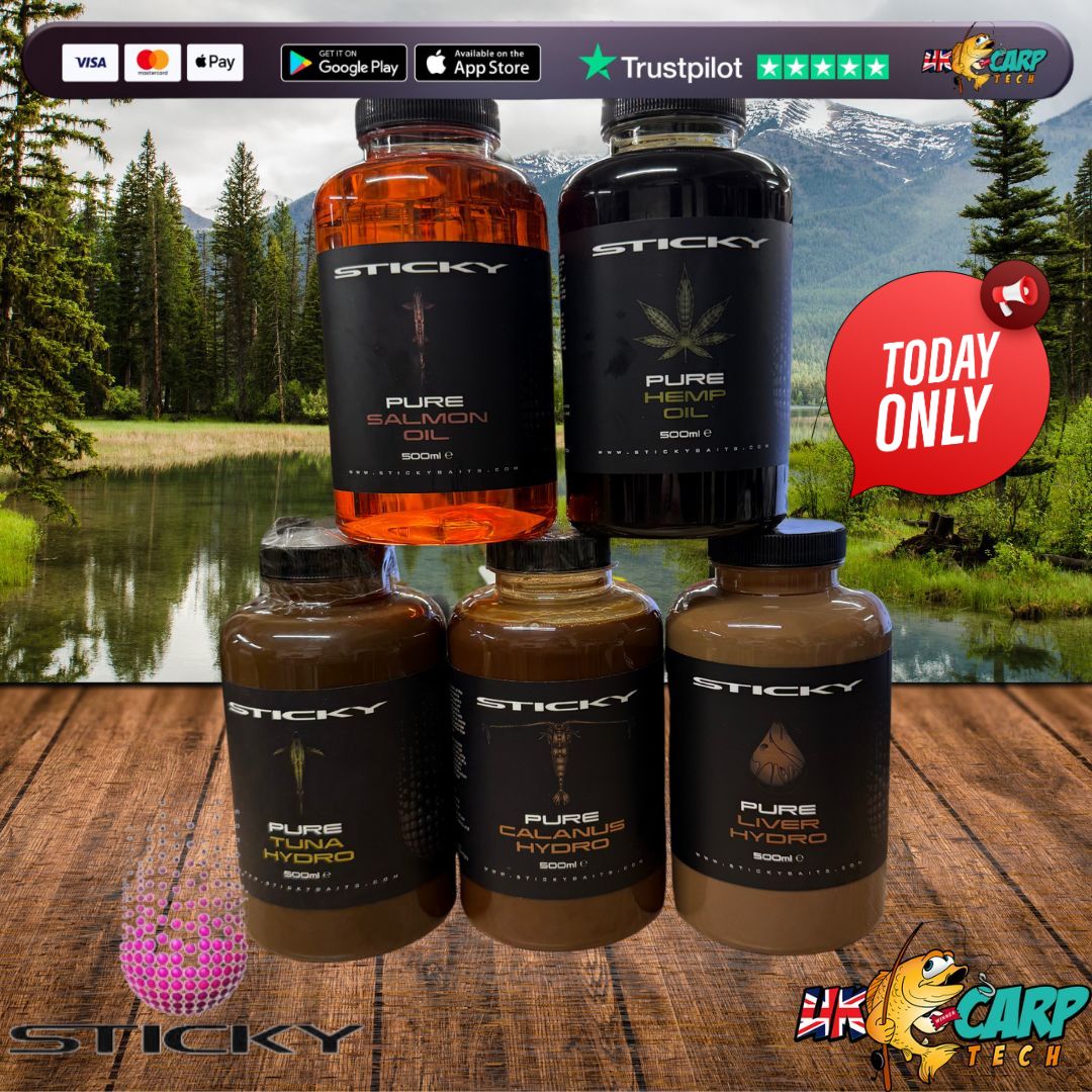 (TODAY ONLY) STICKY BAITS LIQUID BUNDLE - UK Carp Tech