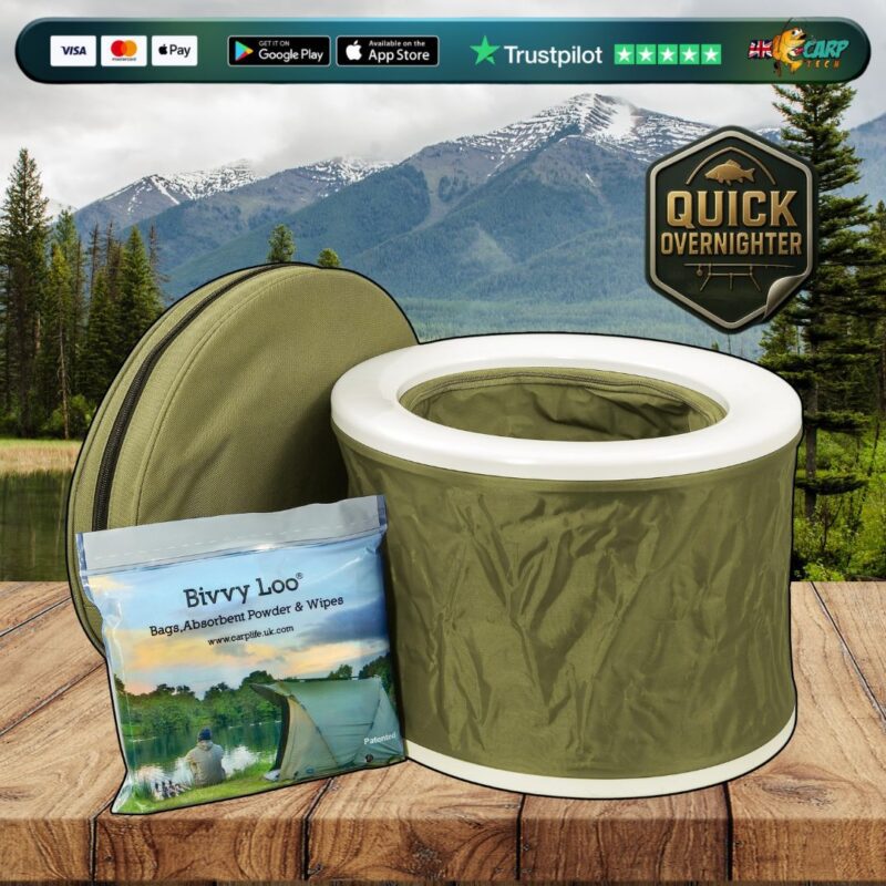 Quick Overnighter Carplife Bivvy Loo & Refill Pack (Auto Draw) - UK ...