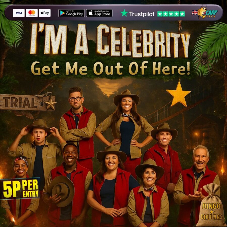 IM A CELEBRITY GET ME OUT OF HERE! (READ DESCRIPTION) - UK Carp Tech