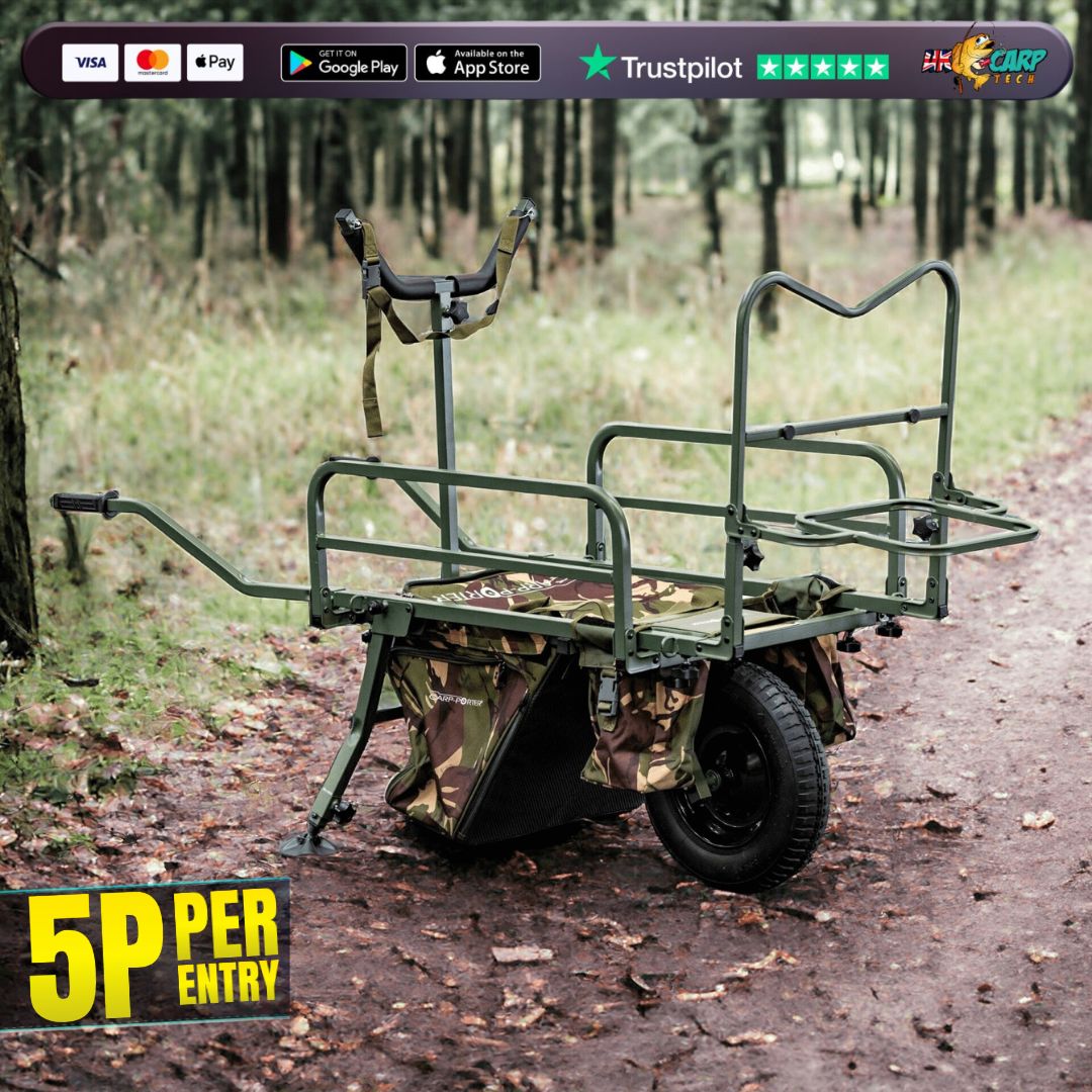 Carp Porter MK2 Navigator Pro DPM Fishing Barrow - UK Carp Tech