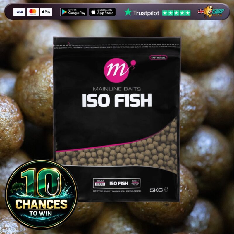 10 CHANCES TO WIN 5KG MAINLINE ISO FISH BOILIES WITH END DRAW - UK Carp ...